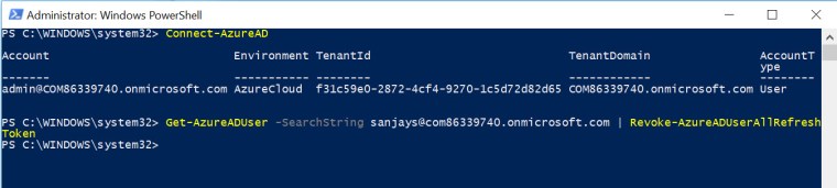 Killing Sessions to a Compromised Office 365 Account – David's thoughts ...